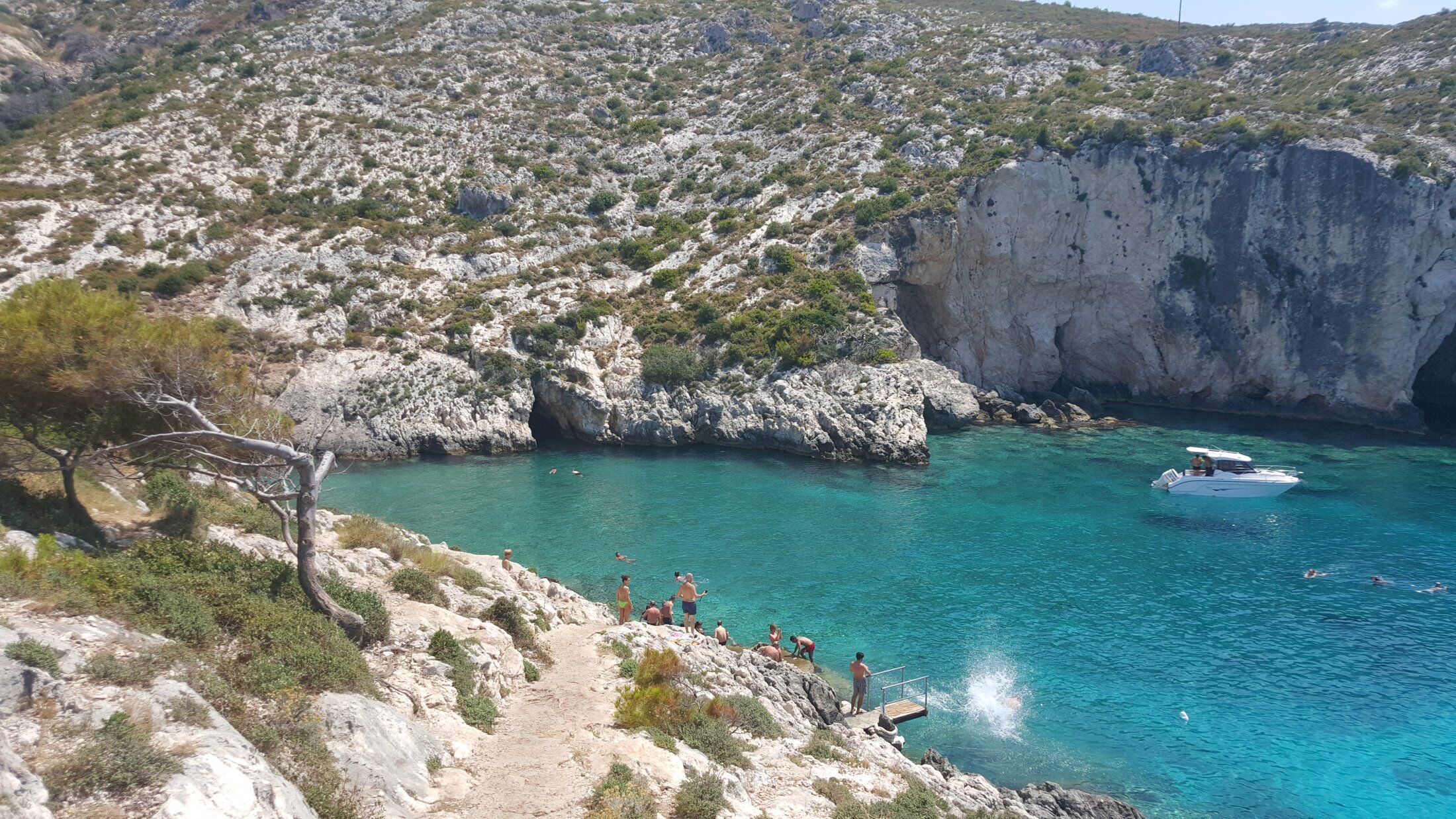 Porto Limnionas Agios Leon Strand